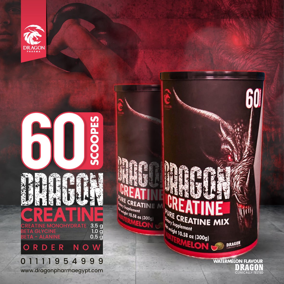 Buy online Dragon Creatine Mix (Flavored) with best price - Dragon ...