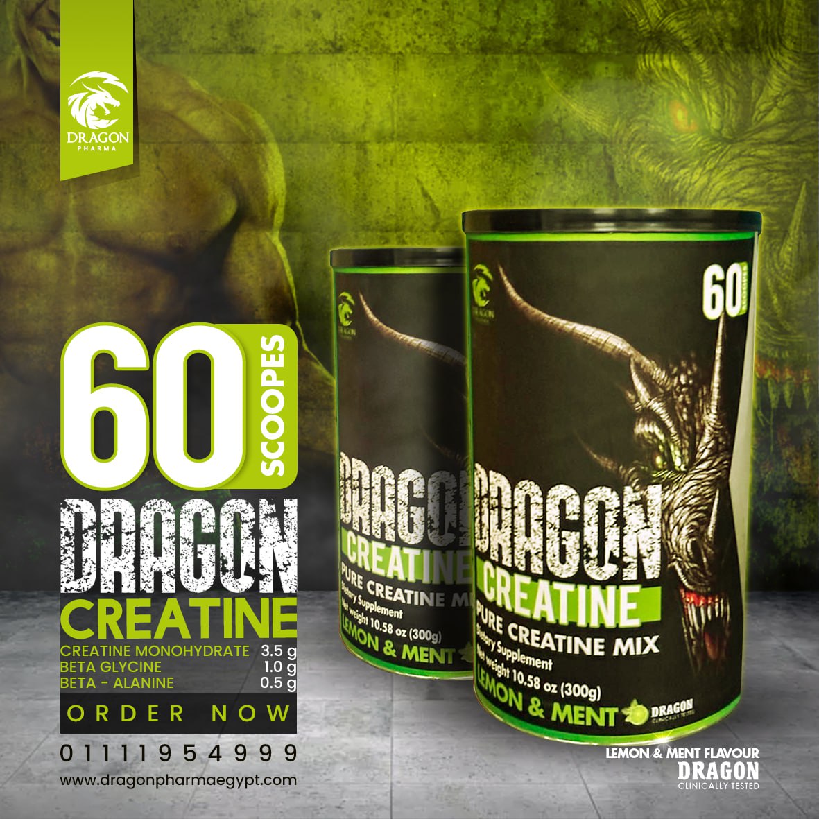 Buy online Dragon Creatine Mix (Flavored) with best price - Dragon ...