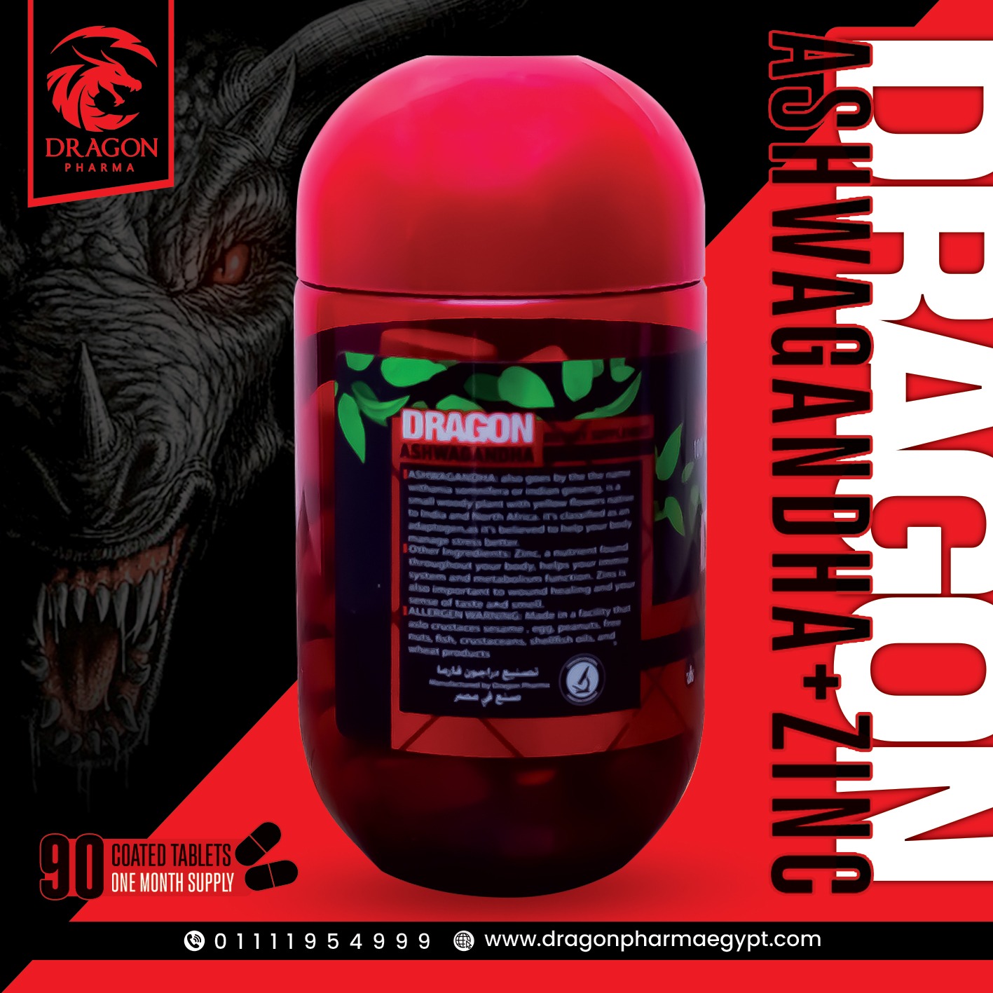 Buy online Dragon Ashwagandha and Zinc with best price - Dragon Pharma ...